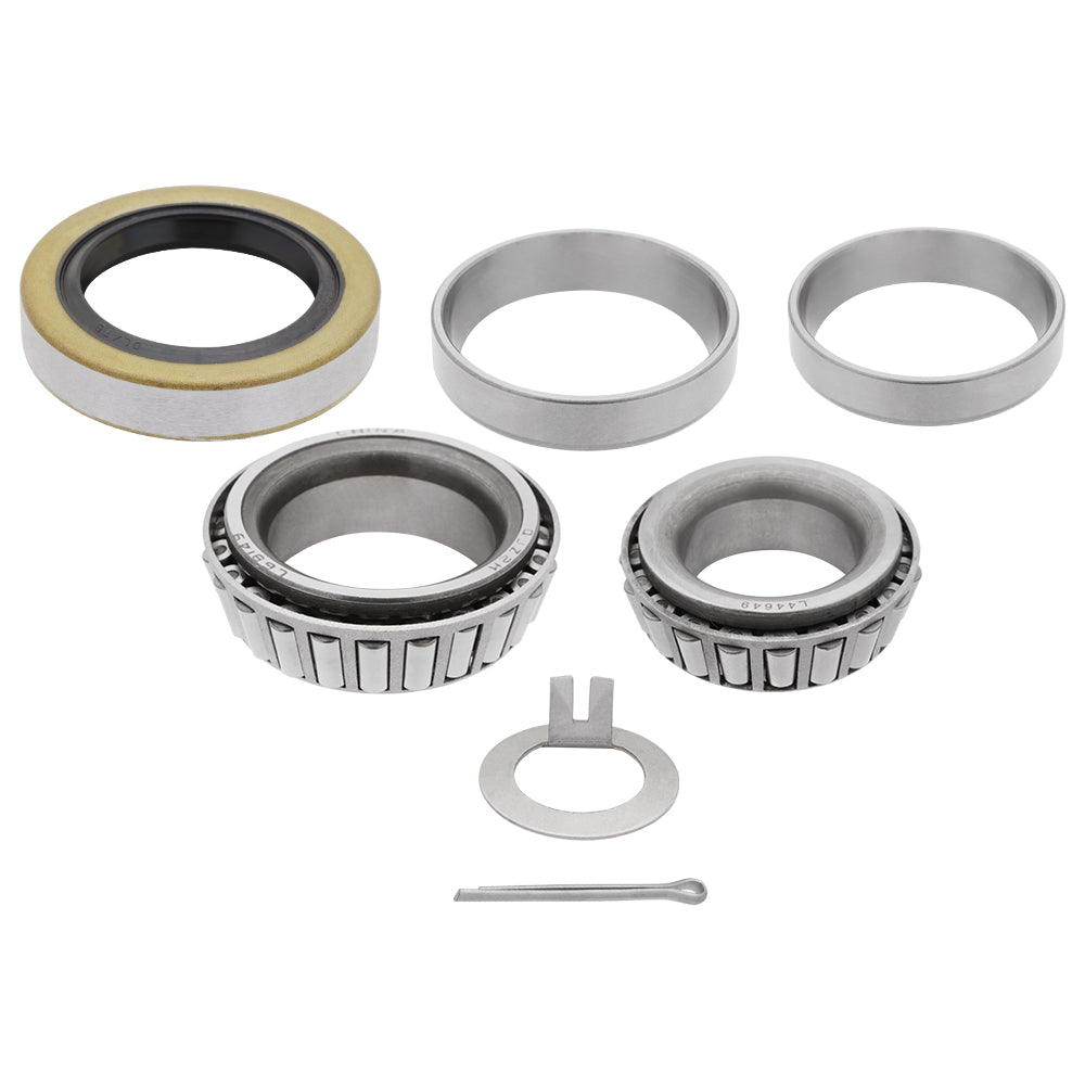 3,500 lbs Trailer Axle Repair Kit - Bearing Sets: L44649/10, L68149/11 ...