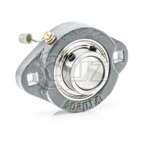 SBFTD205-16 Cast Iron 1 in 2-Bolt Flange Unit SB205-16G+FTD205 ...