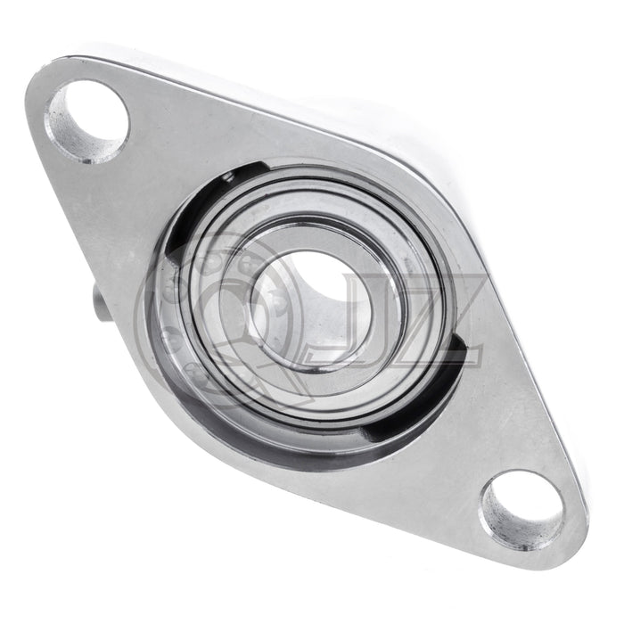 FL205 Polished Stainless Steel Housing — Bearing2000