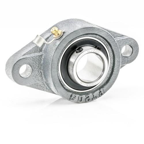 UCFT202 Cast Iron 15 mm 2-Bolts Flange Unit UCW202+FT203 — Bearing2000